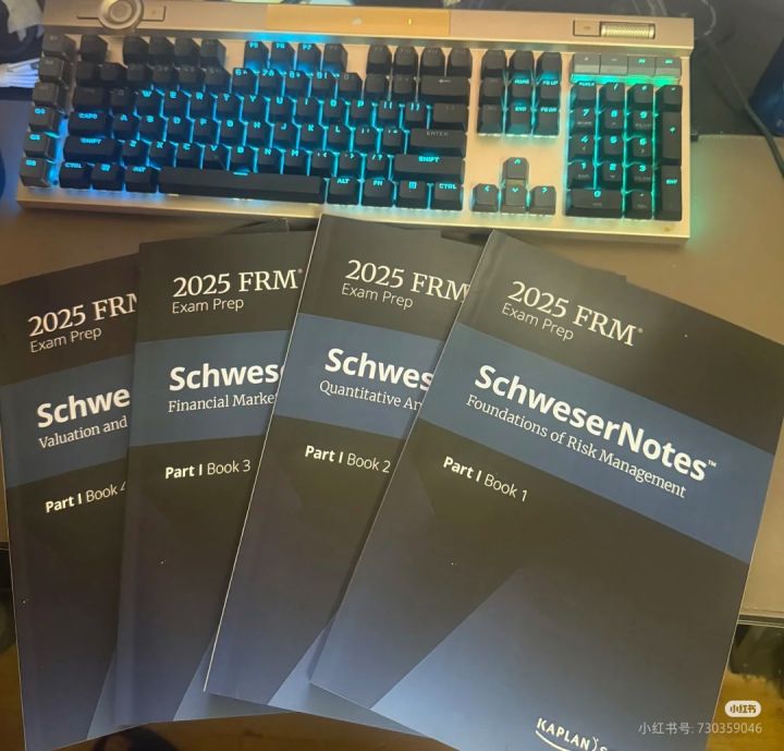 【Kaplan 】2025 FRM Exam Prep Schweser Notes + Quichsheet PART I / PART ...