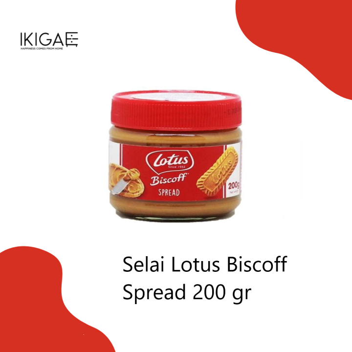 SELAI LOTUS BISCOFF SPREAD SMOOTHY / CRUNCHY SPREAD 200 GR | Lazada ...