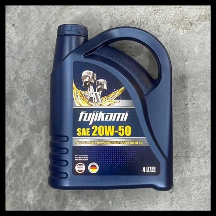 FUJIKAMI SAE 20W-50 ENGINE OIL (4L) | Lazada