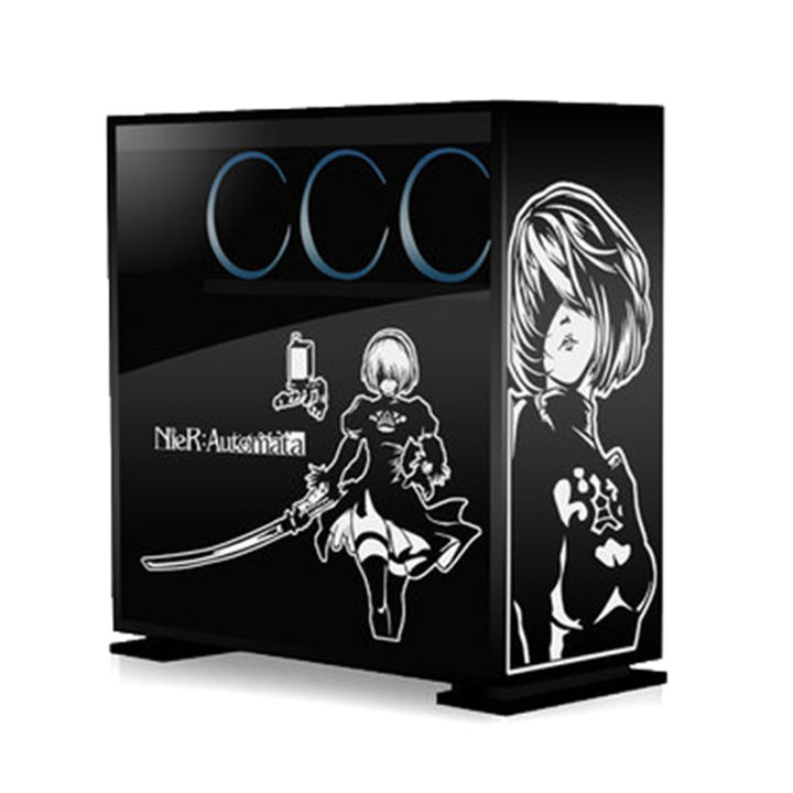 chaju1797160 Anime Removable Waterproof Sticker ATX Gaming PC Case ...