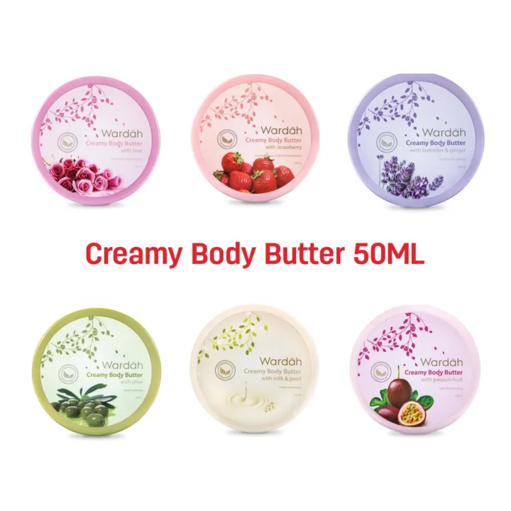 Wardah Creamy Body Butter 50ml | Lazada Indonesia