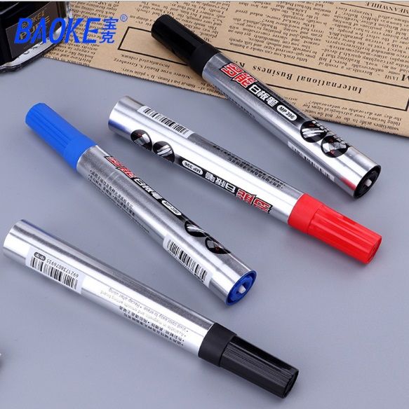 Baoke Whiteboard Marker Erasable Marker pen white Board marker Black ...