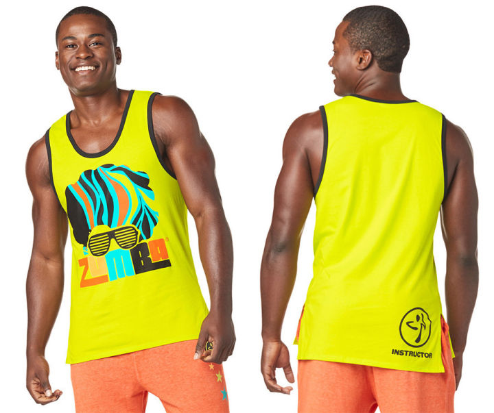 Zumba Seventies Instructor Men's Tank (เสื้อกล้ามออกกำลังกายซุมบ้า ...