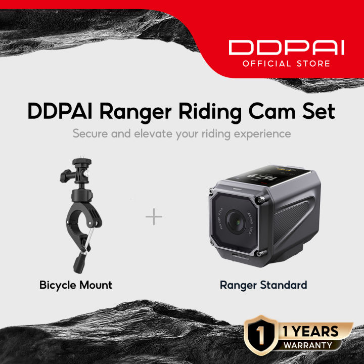 DDPAI RANGER 4K Riding Camera IP67 Waterproof Motorcycle Motorbike Dash ...