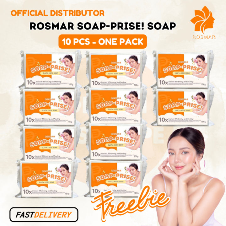 ROSMAR SOAP PRISE SOAP 150G | Gluta Kojic Peeling Soap 10x Whitening ...