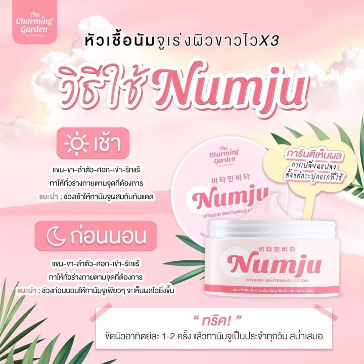 ของแท้ Numju Vitamin Whitening Lotion 100 g. นัมจู วิตามิน ไวเทนนิ่ง ...