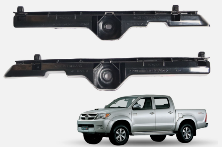 TOYOYA HILUX VIGO KUN25 2005 2006 2007 2008 2009 2010 FRONT BUMPER SIDE ...