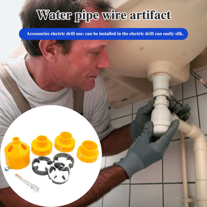 Pvc Pipe Threading Kit Pipe Threader Tool Professional Electric Drill ...