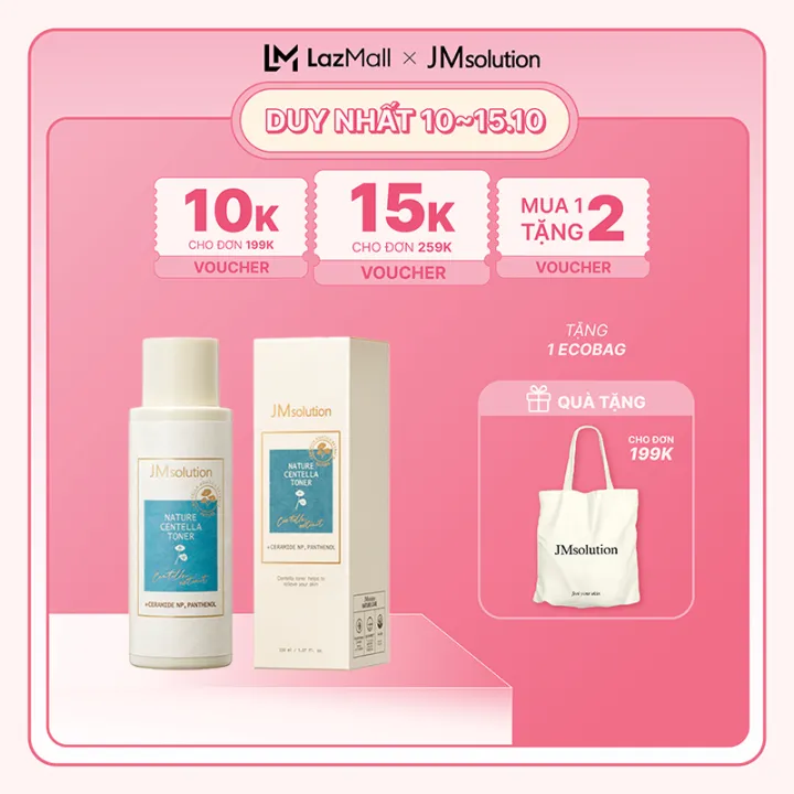 Nước Cân Bằng Làm Dịu JMsolution Nature Centella Toner 150ml | Lazada.vn