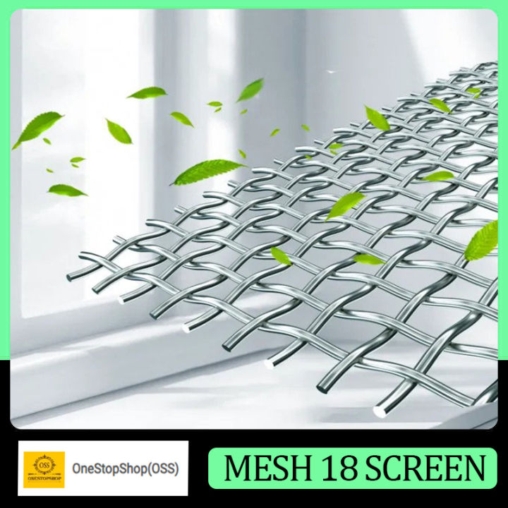304 18 Mesh Anti Termite Stainless Steel Wire Mesh Screen Stainless ... 304 18 Mesh Anti Termite Stainless Steel Wire Mesh Screen Stainless ...