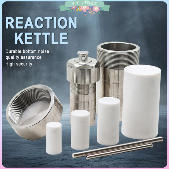 25-500ml Hydrothermal Autoclave Reactor with PTFE Chamber Hydrothermal ...