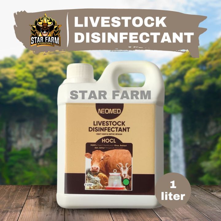 Neomed Livestock Disinfectant 1 liter - Desinfektan Untuk Peternakan ...