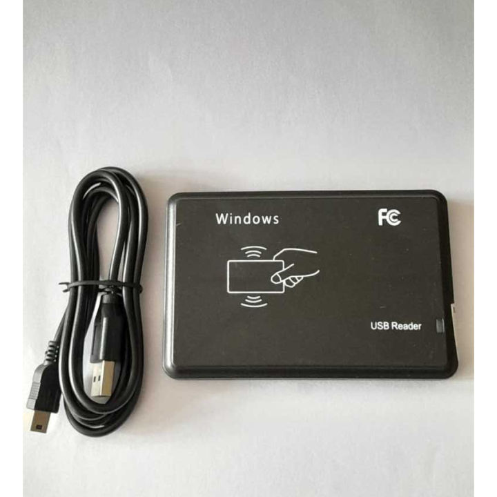 RFID Reader 125 kHz Proximity Card Tag USB EM4100 EM4001 | Lazada Indonesia