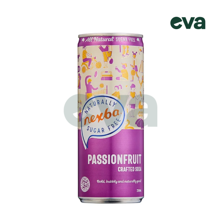 NEXBA CRAFTED SODA - PASSIONFRUIT SODA 250ML | Lazada