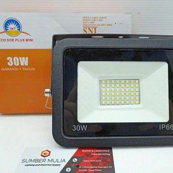 NECOSOE LAMPU SOROT LED 30W 30 WATT LED TEMBAK FLOODLIGHT GARANSI 1Y | Lazada Indonesia