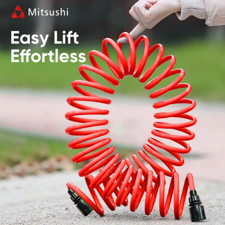 Mitsushi 20M/15M/7.5M Spring Tube Air Hose High Pressure Telescopic ...