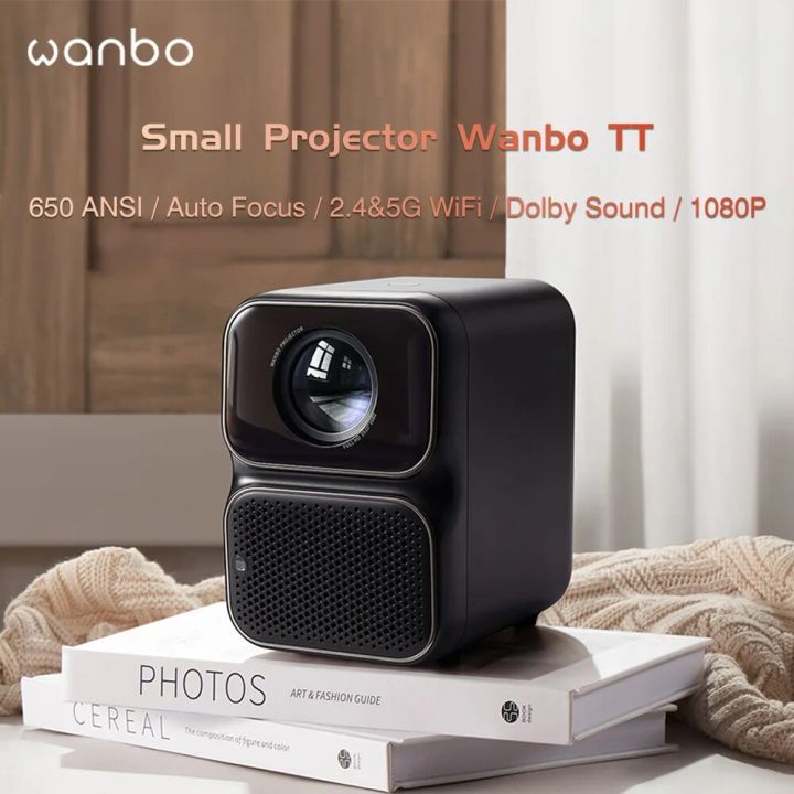 Wanbo TT Mini Projector Netflix Certified 1080P Linux 15000 Lumens 4K ...