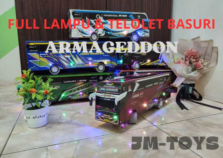MINIATUR BUS TELOLET ARMAGEDDON TUNGGAL JAYA | Lazada Indonesia