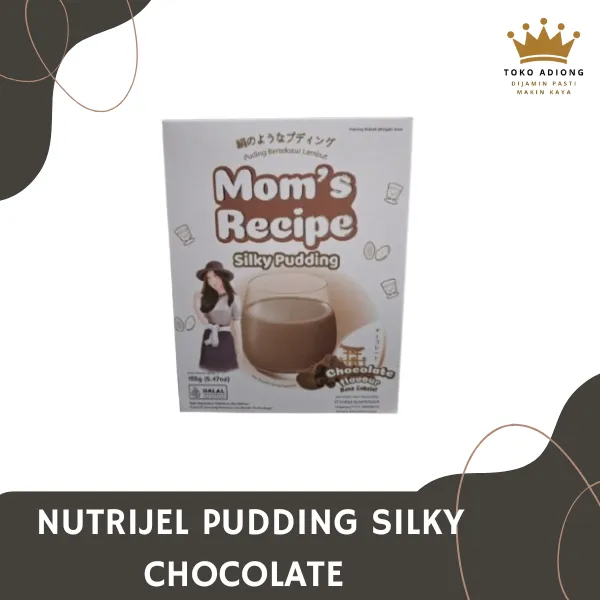 Nutrijell Pudding Silky Korean chocolate - Silky Pudding Mom's Recipe ...