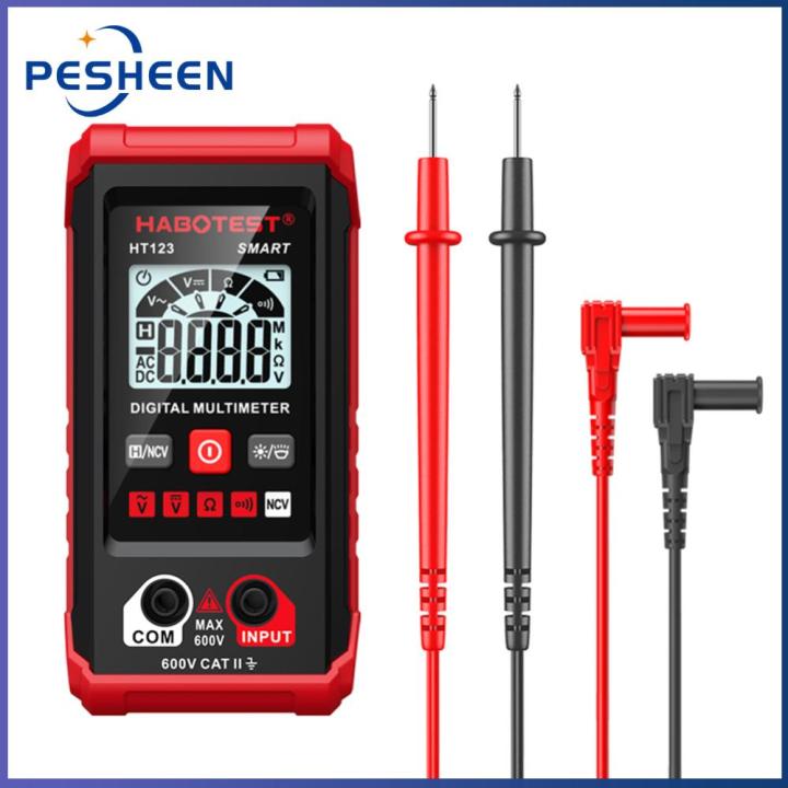 Smart Digital Multimeter Auto-Ranging Voltage Resistance Continuity ...