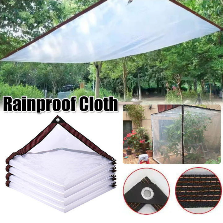 Rainproof Shade Cloth Transparent Plastic Film Waterproof Tarp Cover ...