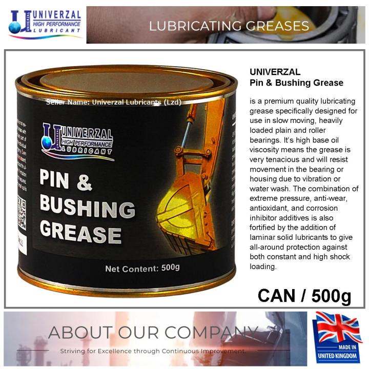 Pin & Bushing Grease 500g Heavy Duty Grease Heavy Equipment Grease King ...