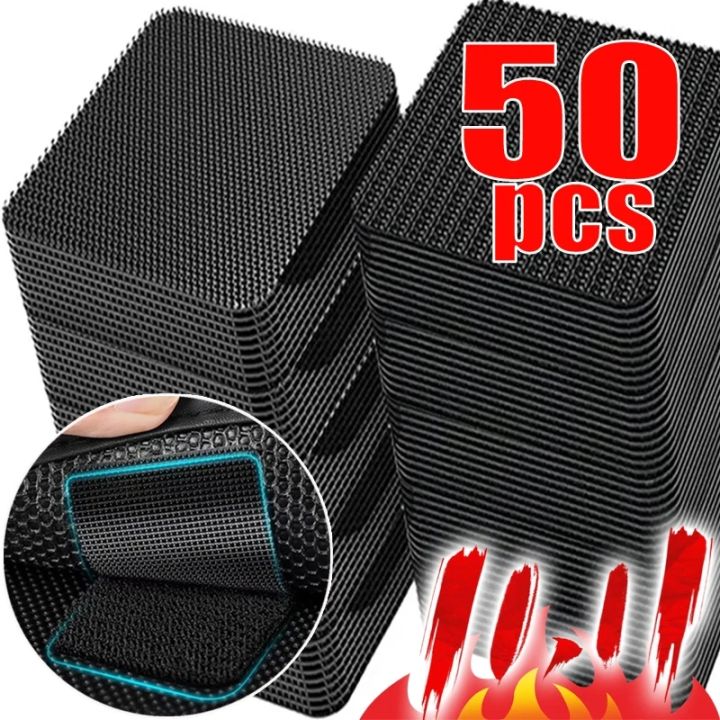 50pcs Car Double Faced Fixing Stickers for Carpet Pad Dashboard Mat ...