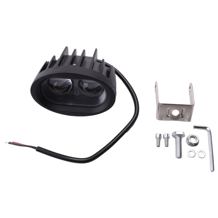 10V-80V Vehicle Blue LED Warning Signal Lamp Forklift Truck Work Spot ...