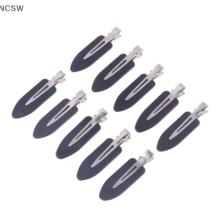 NCSW 10ชิ้น เซ็ตคลิปหนีบผมไร้รอยต่อไม่โค้งงอคลิปแต่งหน้าอุปกรณ์เสริม ...
