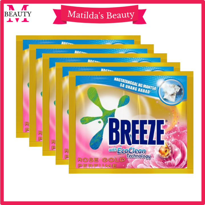 BREEZE POWDER DETERGENT TWIN PACK 60G ANTIBAC ROSE GOLD | Lazada PH