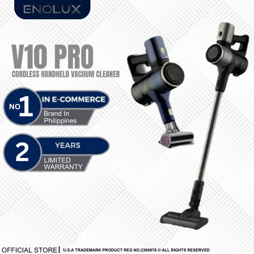 ENOLUX Vacuum V10 PRO high suction power, wireless vacuum cleaner with ...