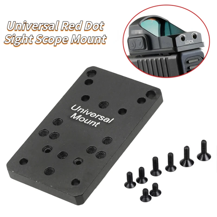 Glock Rear Sight Plate Base Mount Scope Mount Plate Base For Universal ...