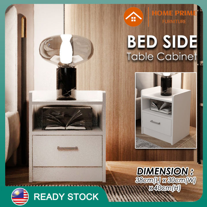 HOME PRIME HP055 Bed Side Table Rack Small Bed Table Cabinet / Rak ...