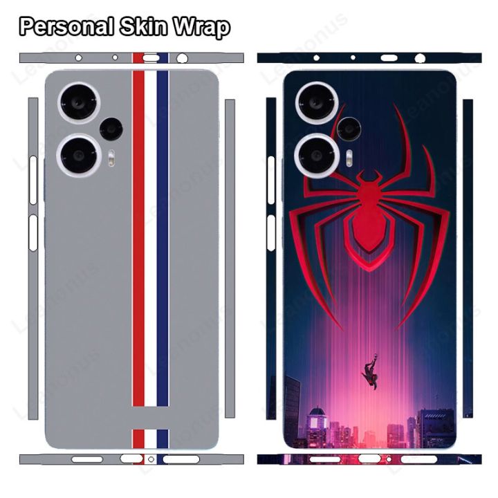 Xiaomi POCO F5 / F5 Pro Decal Skin Cartoon Fashion Spiderman Back ...