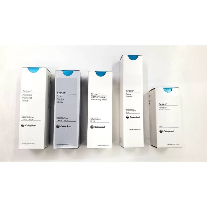 Brava Coloplast Spray/Cream/Paste/Powder (12010/12020/12000/12050/1907 ...