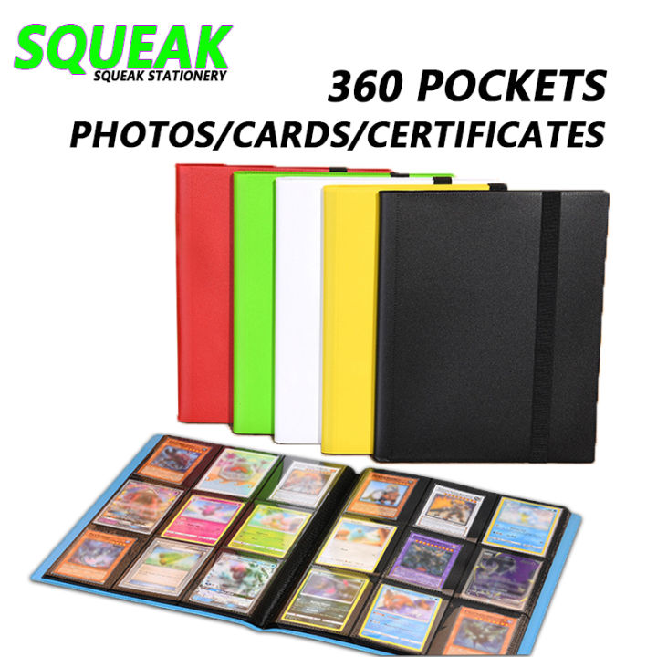 360 Pockets Capacity Lomo Card Holder Photo card Book Card Stock Photo ...