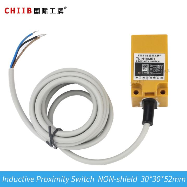 30*30*52Mm DC 24V AC 220V 3 Wire 2Wire Inductive Proximity Sensor Switch 10Mm NPN PNP NO NC TL ...