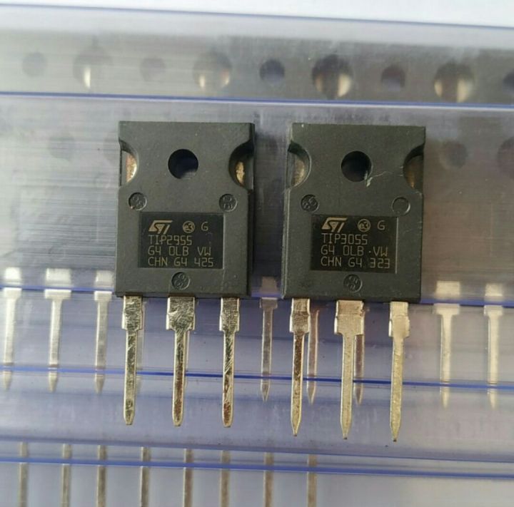TIP 2955 TIP 3055 II RRT TIP2955 TIP3055 (SATU SET) TRANSISTOR TIP 2955 ...