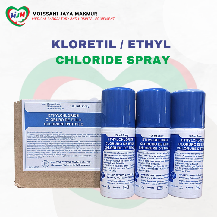 Chloretyl Ethyl Chloride Spray Chlorethyl Chloretil Kloretil | Lazada ...