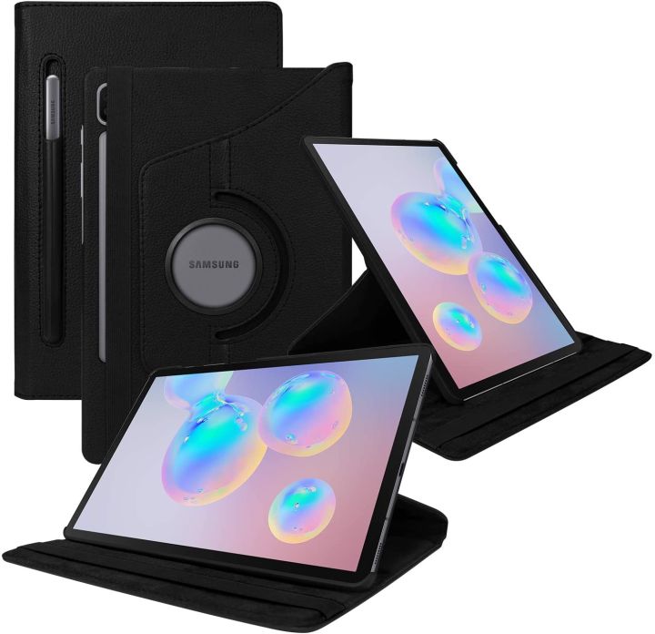 Leather case for Samsung Galaxy Tab S6 10.5" Tablet 2019 - Folding ...