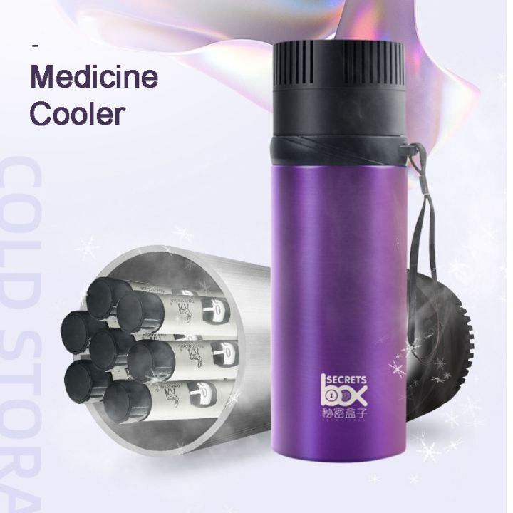 Medicine Cooler Portable Mini Insulin Refrigerator Cooler Medical ...