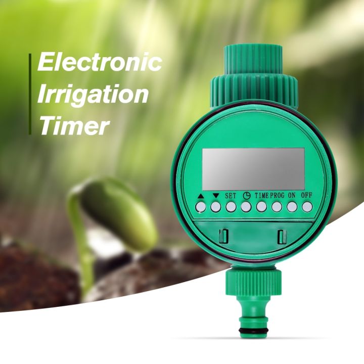 Automatic Electronic Water Timer Drip Irrigation Garden Sprinkler ...
