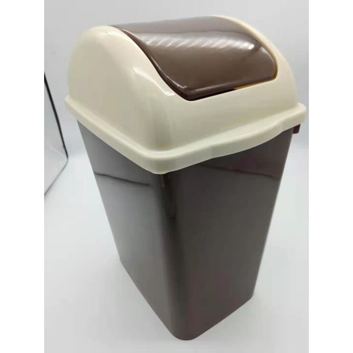 Golden Deer Garbage Trash Can With Swing Cover 10/16/25 Liters | Lazada PH