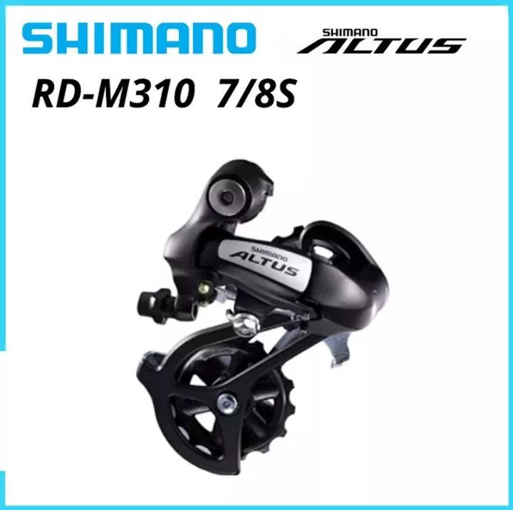 Shimano ALTUS RD-M310 M310 7/8 Speed 3X7S 3X8 Sจักรยานเสือภูเขาขี่จักรยานจักรยานMTBด้านหลัง ...