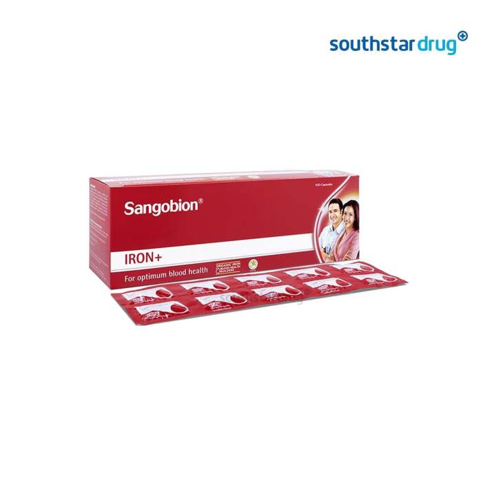 Sangobion Iron Plus Capsule 30s | Lazada PH