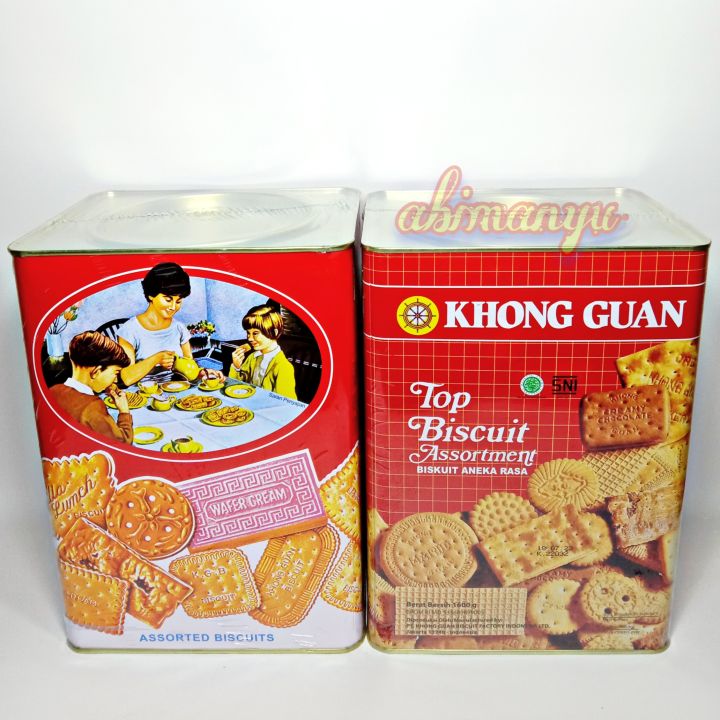 BISKUIT KHONG GUAN KALENG BESAR 1600 GRAM | Lazada Indonesia