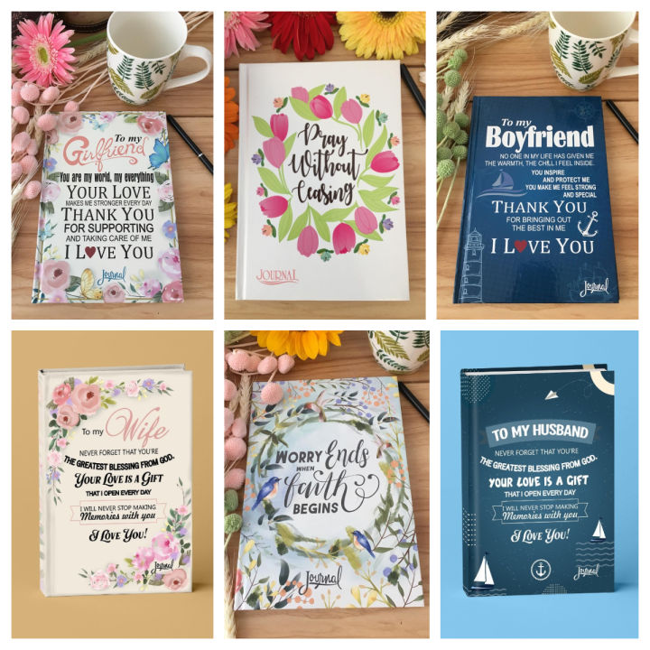 Hardbound Journals Inspirational - 6 Beautiful Designs to Choose From ...