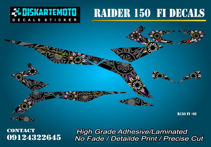 Raider 150 Fi Decals Sticker | Lazada PH