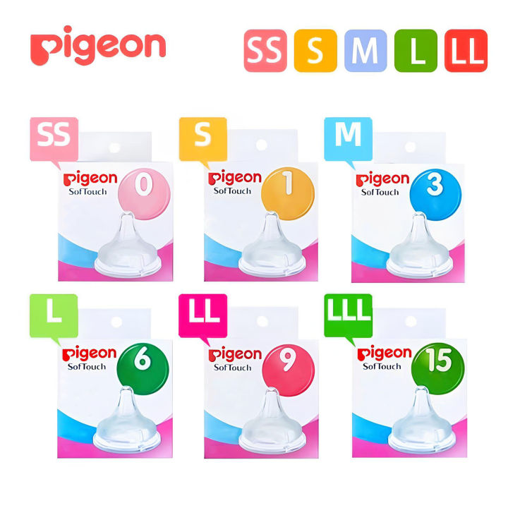 Dot Pigeon Softouch Wide Neck Leher Lebar Peristaltic Plus Nipple BPA Free | Lazada Indonesia