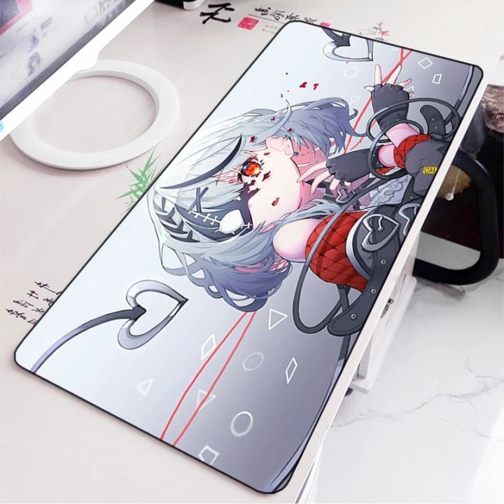 Hololive Mouse Pad Gamer Rubber Mat Mausepad Computer Accessories ...